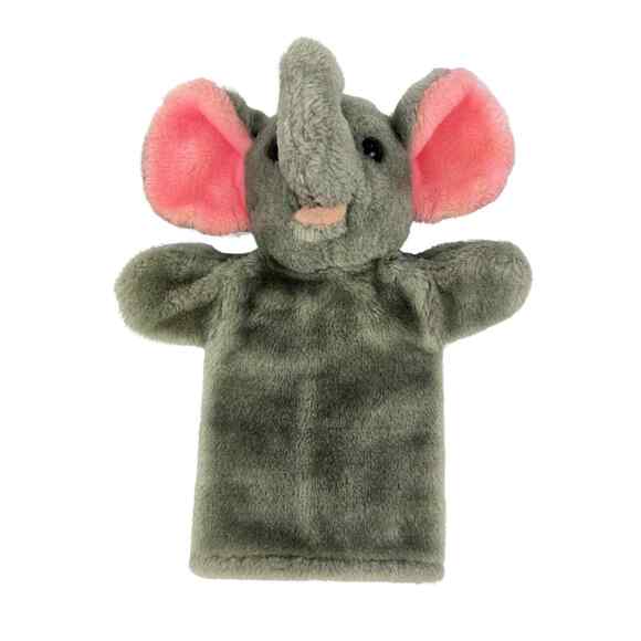 Dakin | Toys | Dakin Co Vintage Plush Hand Puppet 1978 Elephant Gray ...